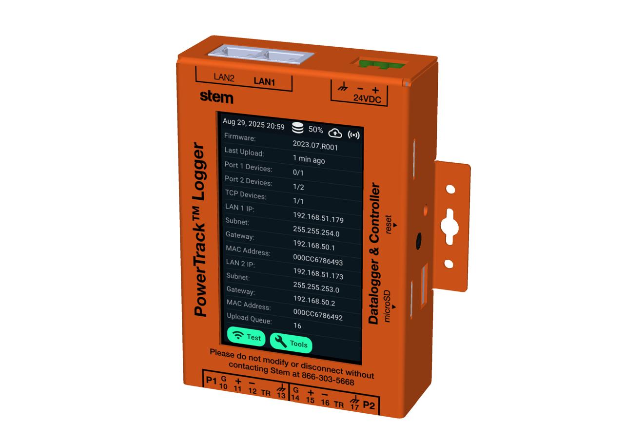 PowerTrack™ Logger – Stem | Global leader in AI-driven clean energy ...
